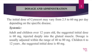 Cynocort (Triamcinolone Acetonide BP) | PPTX