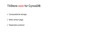 Inside CynosDB: MariaDB optimized for the cloud at Tencent | PPT