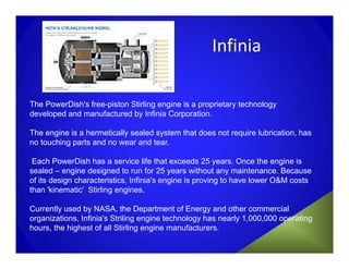 Dish Stirling - CSP - Technology in Transition | PPT