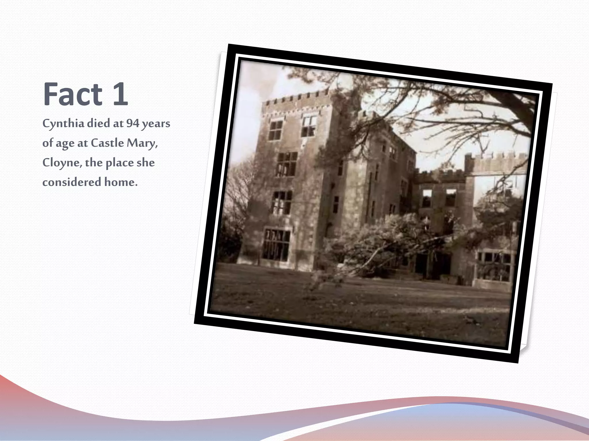 Cynthia longfield. by nichola | PPT