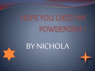 Cynthia longfield. by nichola | PPT