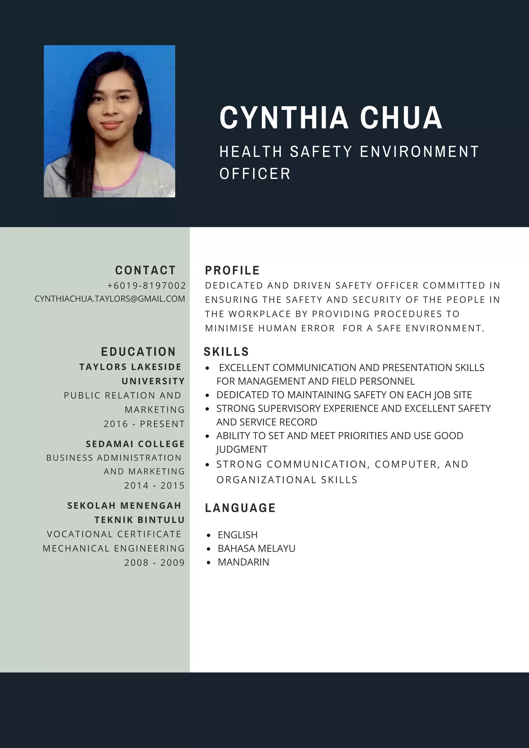 Cynthia resume | PDF