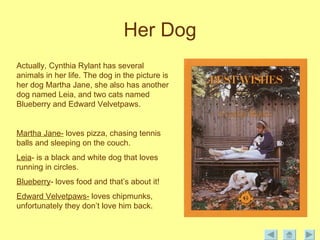 Cynthia Rylant | PPT