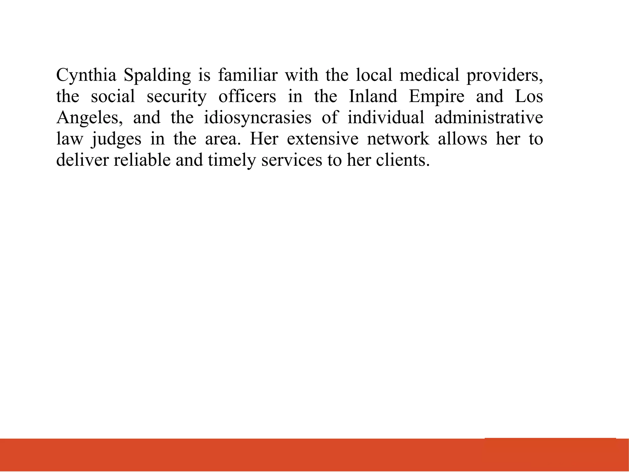 Cynthia Spalding Attorney | PPT