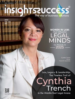 Cynthia Trench - Women in Law Most Influential Legal Minds to Watch in ...