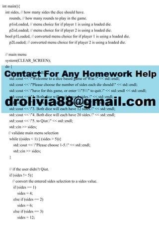 C++You will design a program to play a simplified version of war, .pdf