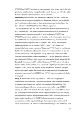 Cyp2c9 drug metabolism | PDF