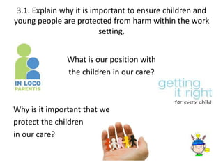 Cyp core 3.3 (333) safeguarding | PPTX