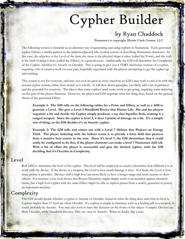 Cypher builder | PDF