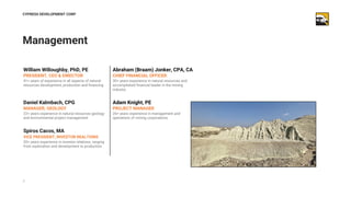 Cypress Development Corporate Presentation | PPT