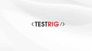 Cypress Automation Testing Services Company - Testrig Technologies | PPT