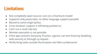 Cypress workshop for JSFoo 2019 | PPT