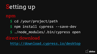 Cypress, charm and easy. | PPT