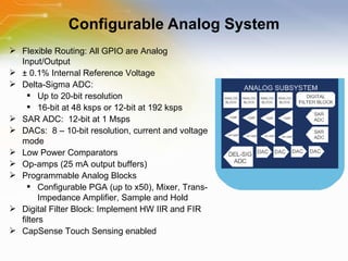 An Overview on Programmable System on Chip: PSoC-5 | PPT | Operating ...