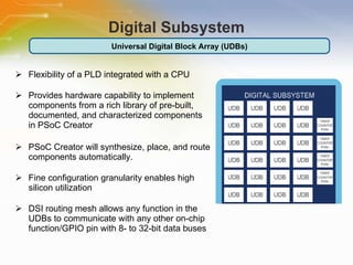 An Overview on Programmable System on Chip: PSoC-5 | PPT | Operating ...