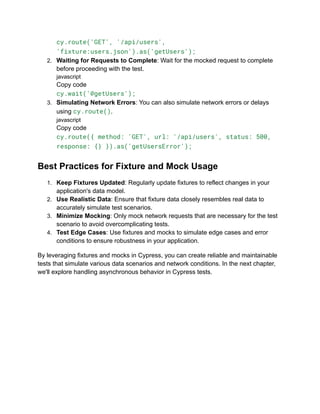 Cypress Testing Demystified: A Practical Guide | PDF