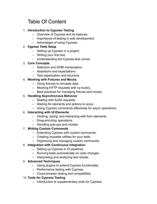 Cypress Testing Demystified: A Practical Guide | PDF