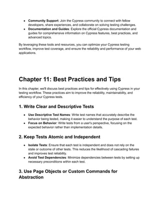 Cypress Testing Demystified: A Practical Guide | PDF