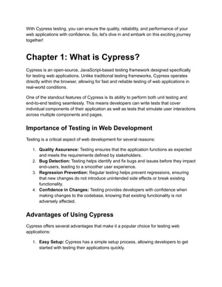 Cypress Testing Demystified: A Practical Guide | PDF