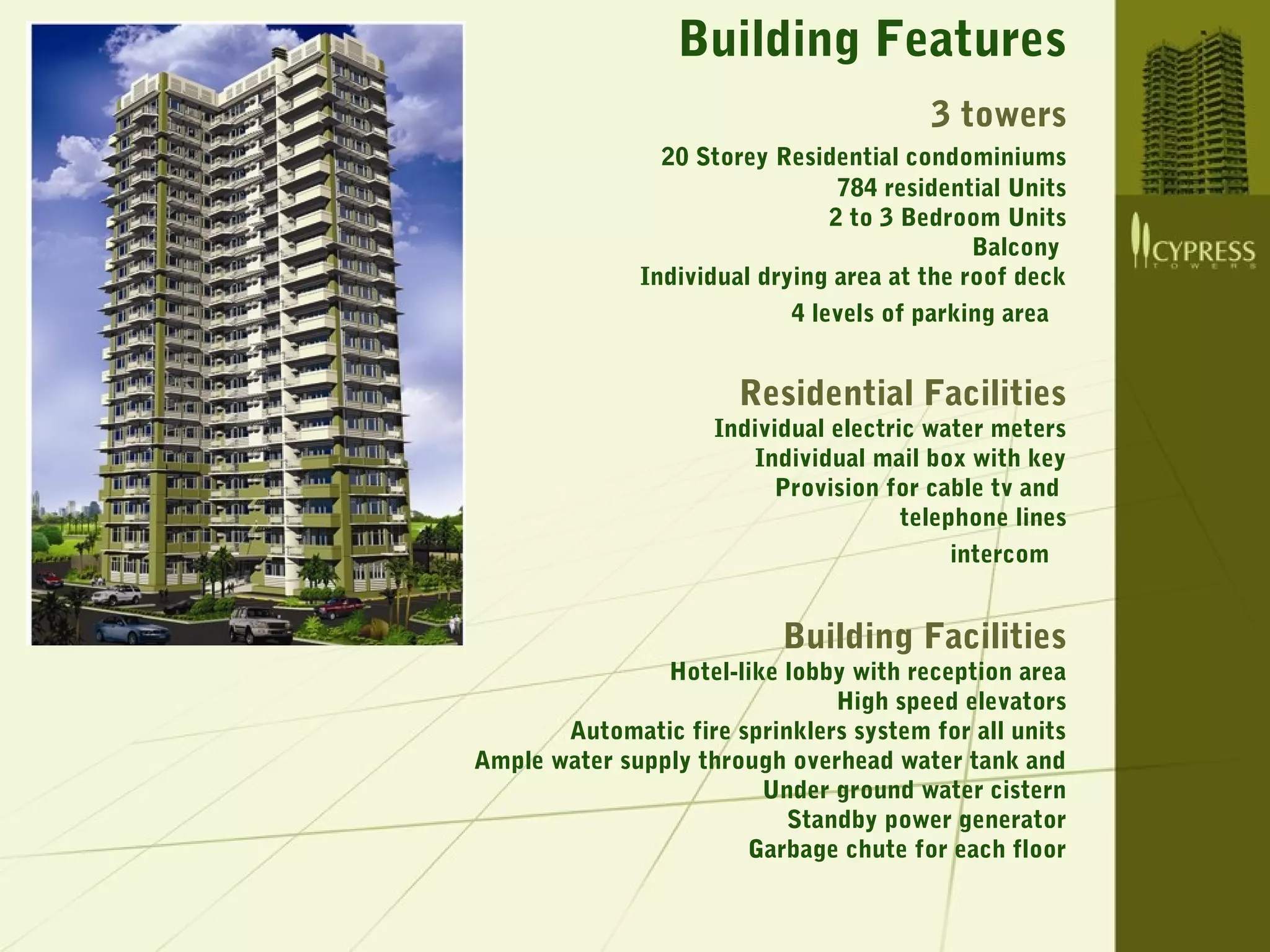 Cypress Towers | PPS