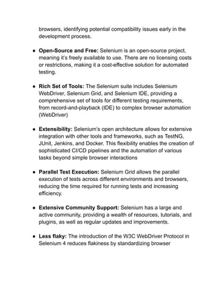 Cypress vs Selenium Choosing the Best Tool for Your Automation Needs ...