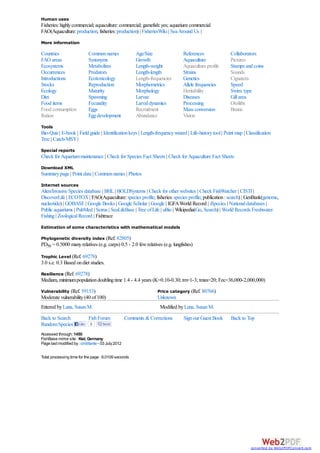 Cyprinus carpio | PDF