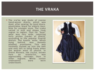 Cypriot costumes | PPTX