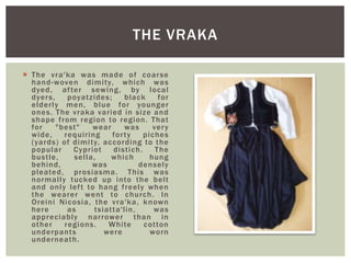 Cypriot traditional costumes | PPTX