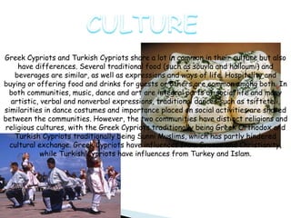 Cypriot culture by Group 1 | PPT | Free Download