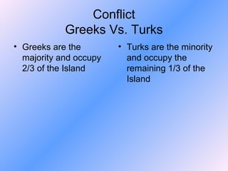 Cyprus Conflict by Scott Lambert | PPT