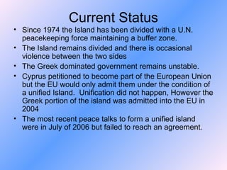 Cyprus Conflict by Scott Lambert | PPT