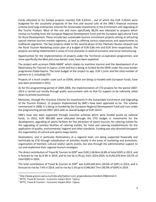 Cyprus Tourism - Country Report | PDF