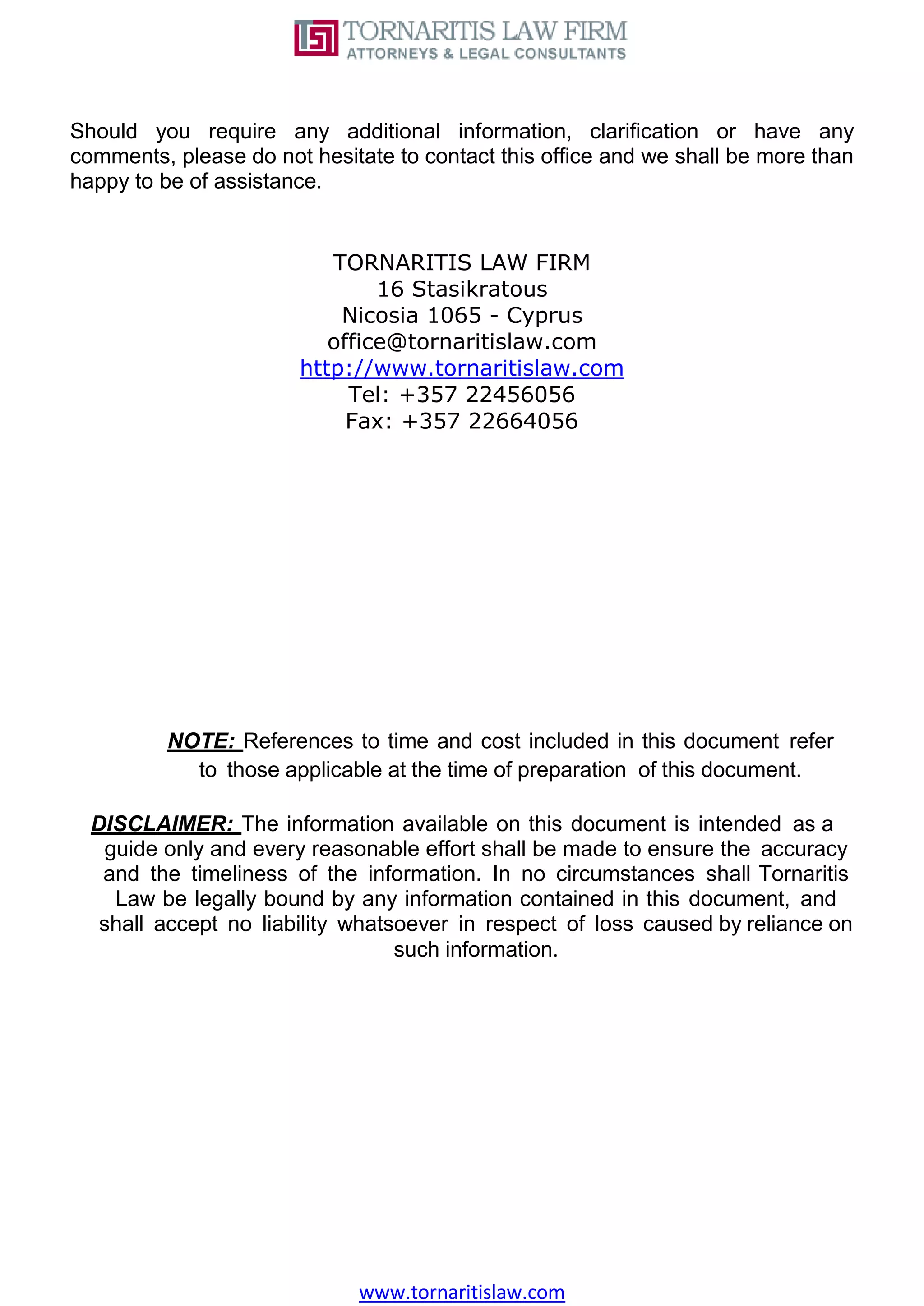 Cyprus permanent residence permits and entry and employment permits | PDF