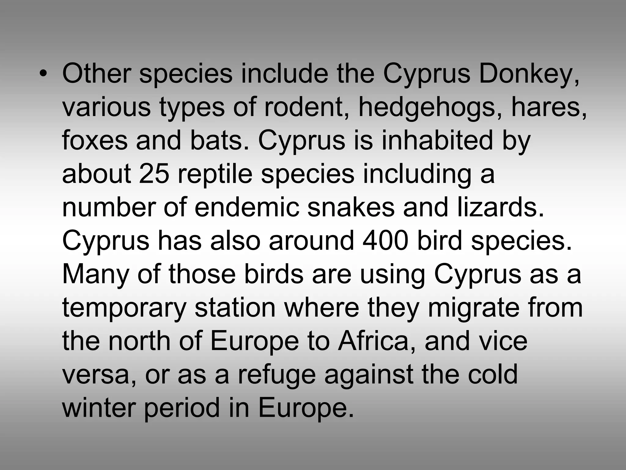 Cyprus Presentation | PPTX