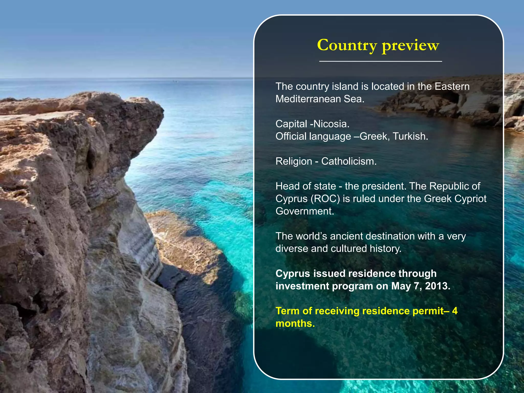 Cyprus residence permit | PPT