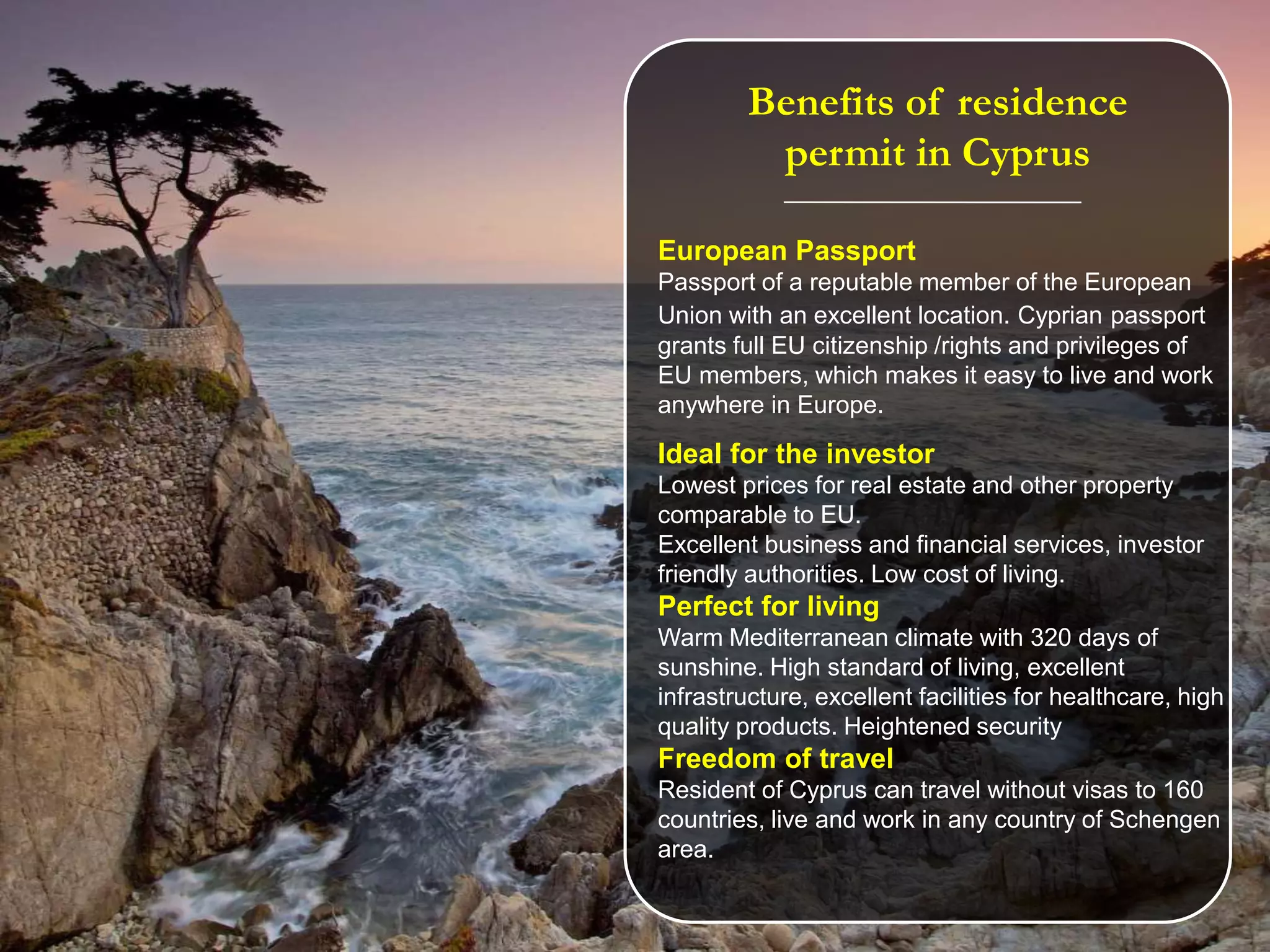 Cyprus residence permit | PPT
