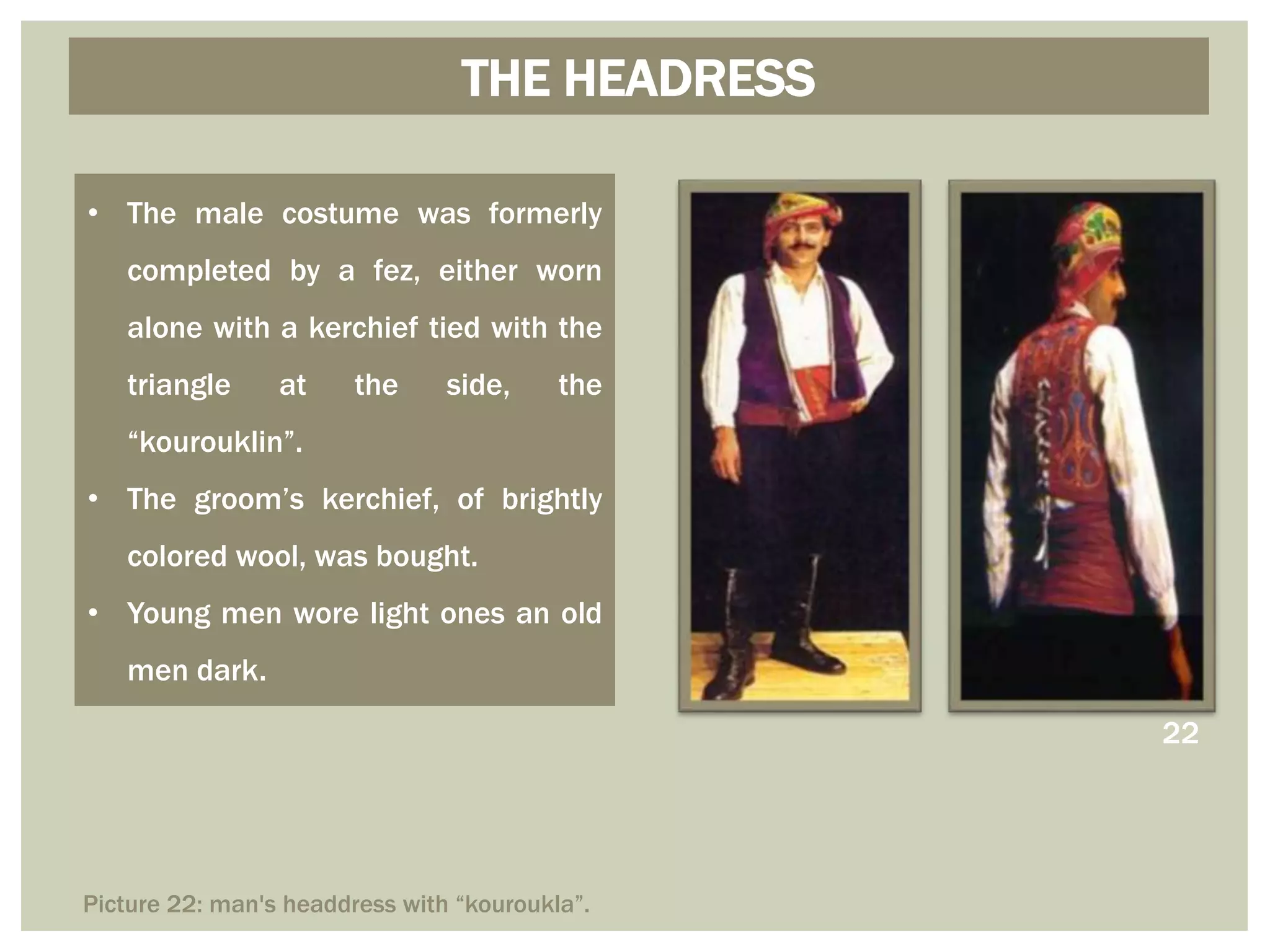 Cyprus traditional costumes | PPTX