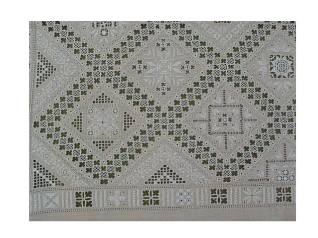 Cyprus traditional textiles | PPSX | Needlework | Arts and Crafts