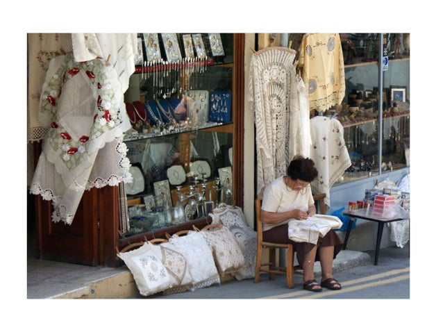 Cyprus traditional textiles | PPSX | Needlework | Arts and Crafts