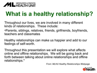 Healthy Relationship | PPT