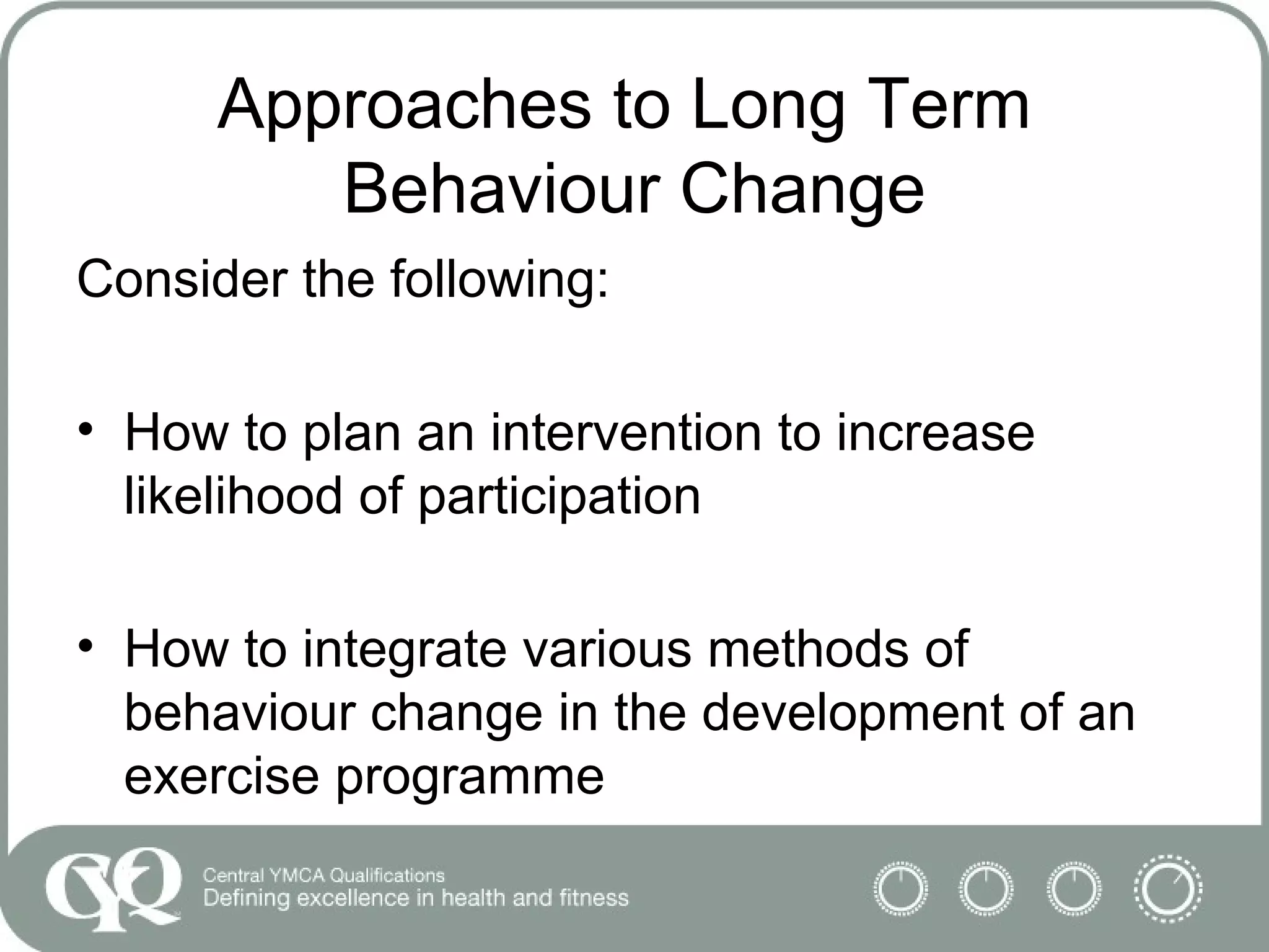 Programming Gym-based sessions L3 | PPT