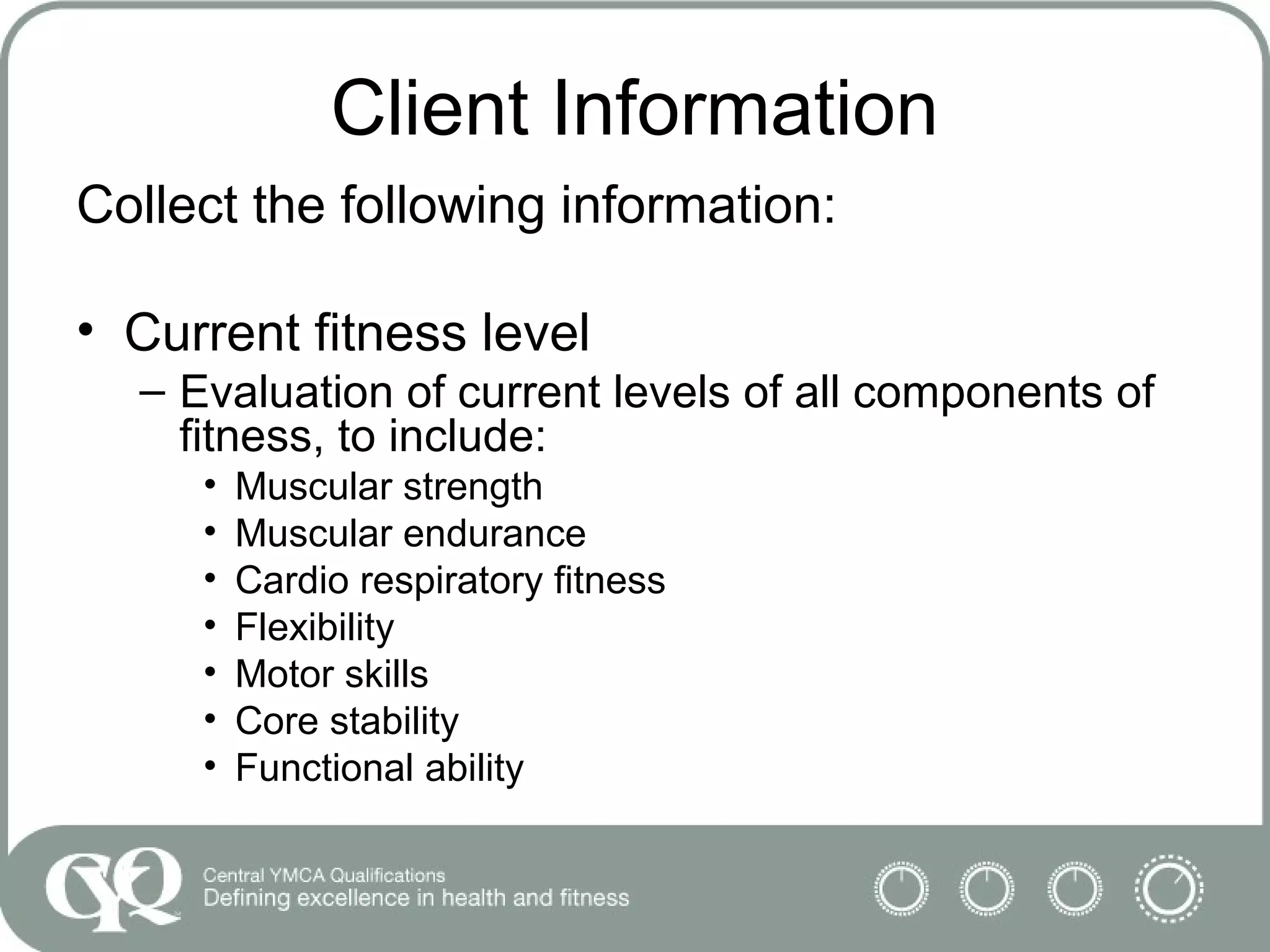 Programming Gym-based sessions L3 | PPT