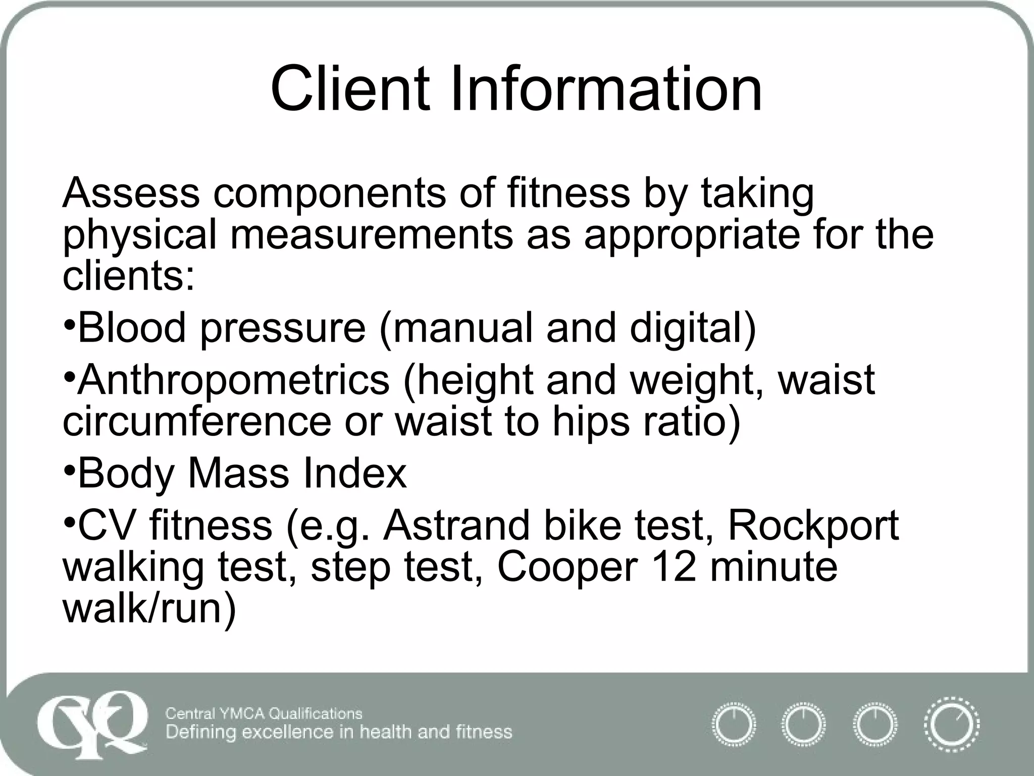 Programming Gym-based sessions L3 | PPT