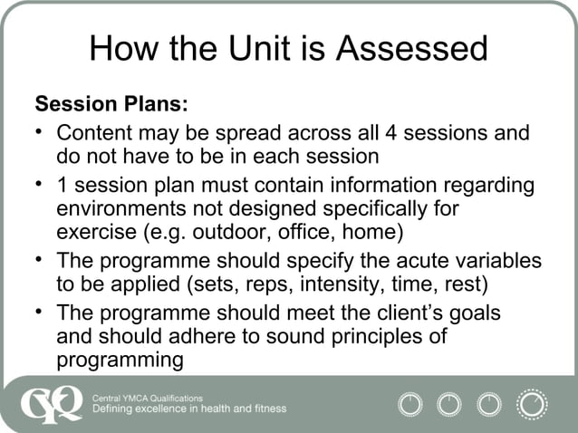 Programming Gym-based sessions L3 | PPT