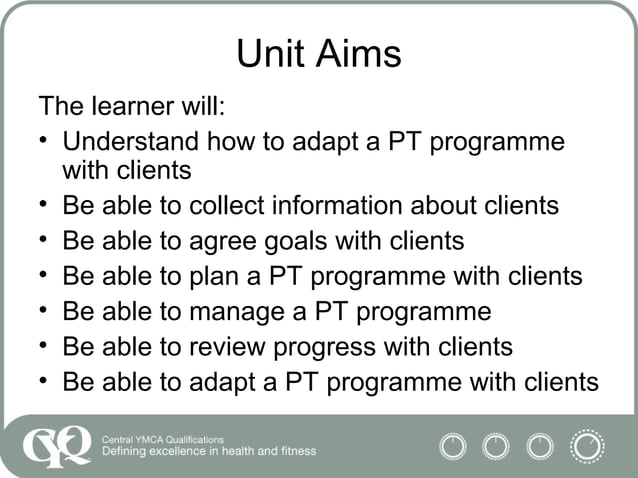 Programming Gym-based sessions L3 | PPT