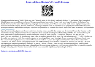 Cyrano De Bergerac | PPT