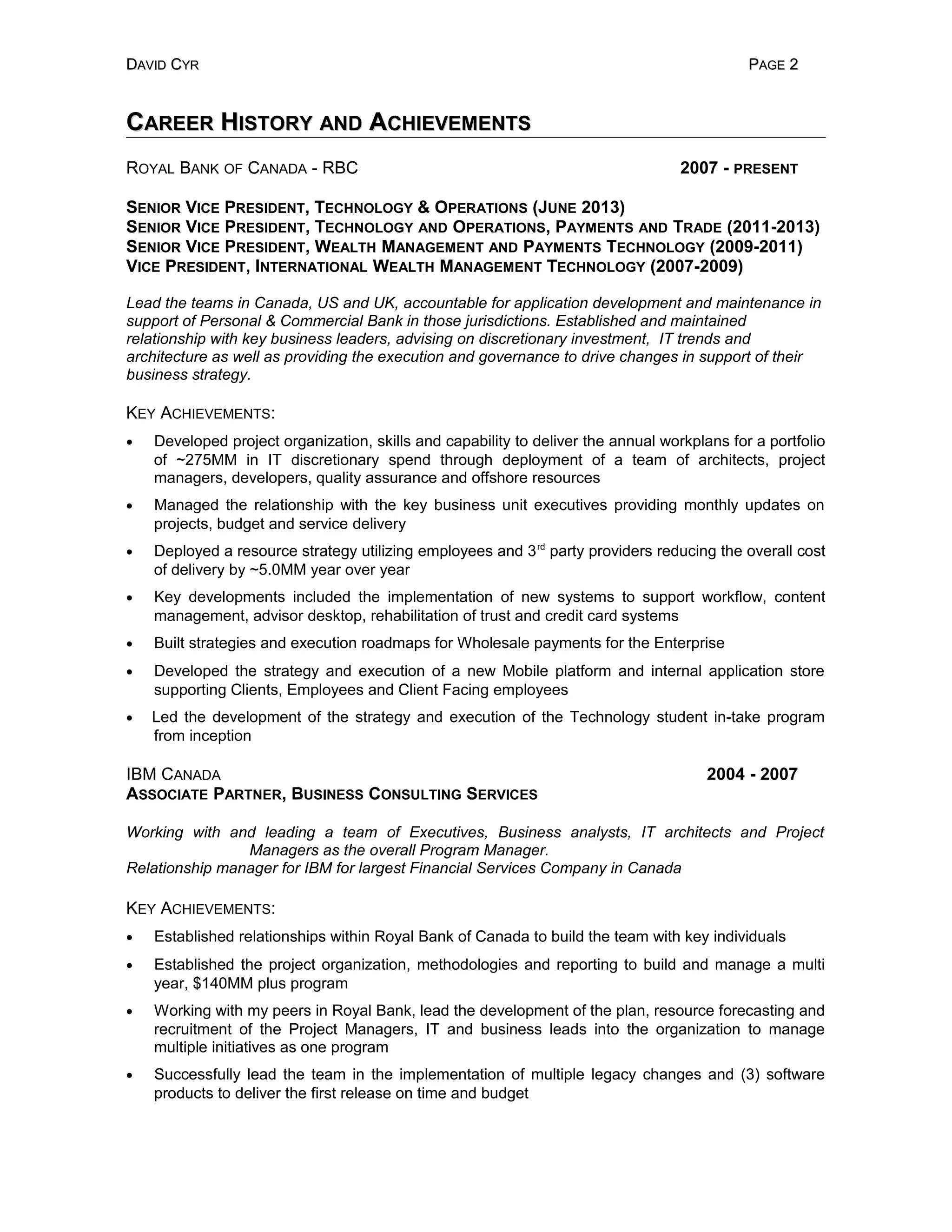 David Cyr Resume Aug 2016 | DOC