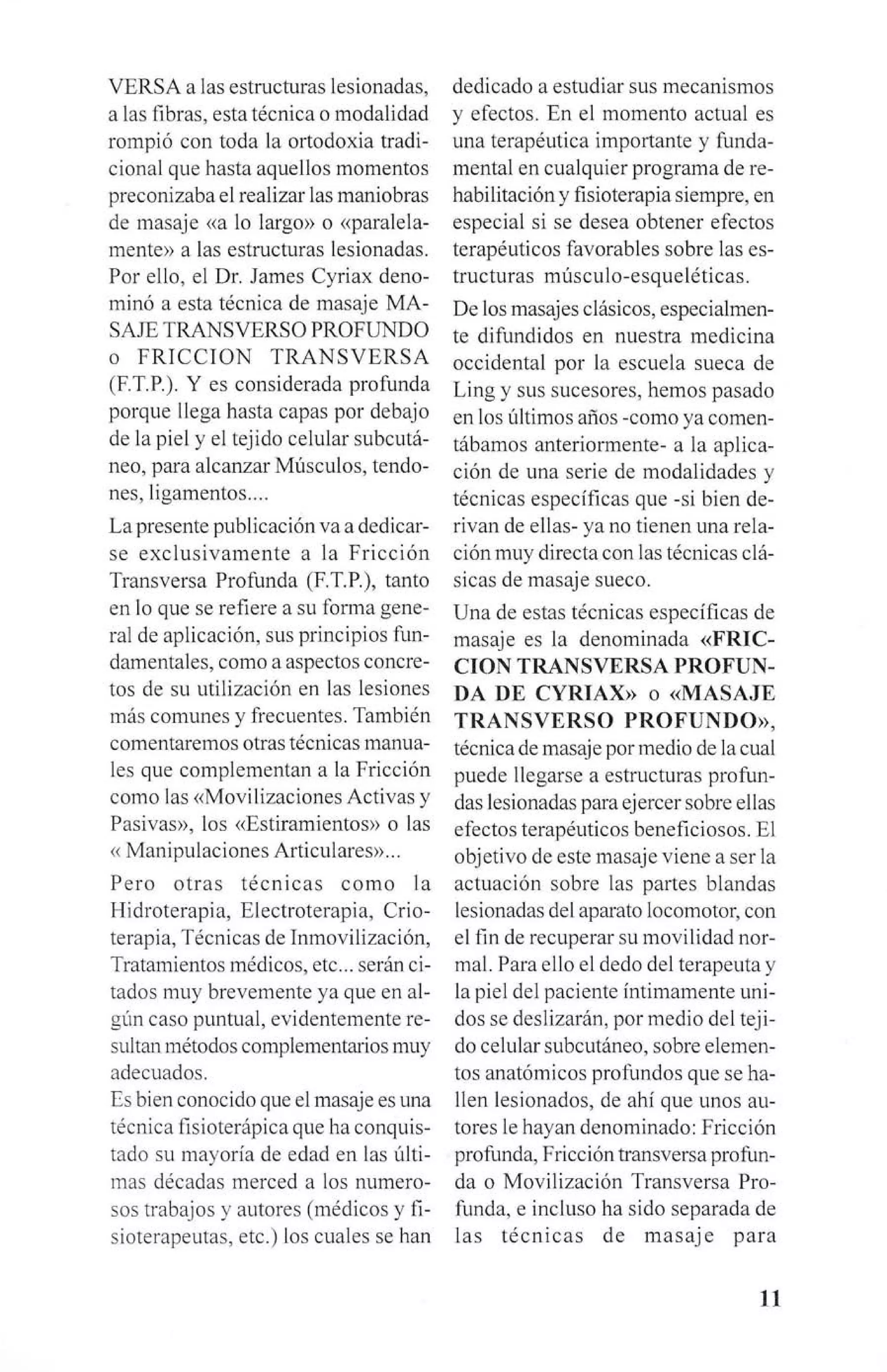 Cyriax masaje-transverso-profundo | PDF