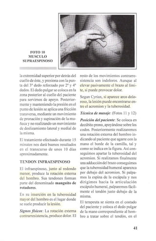 Cyriax masaje-transverso-profundo | PDF