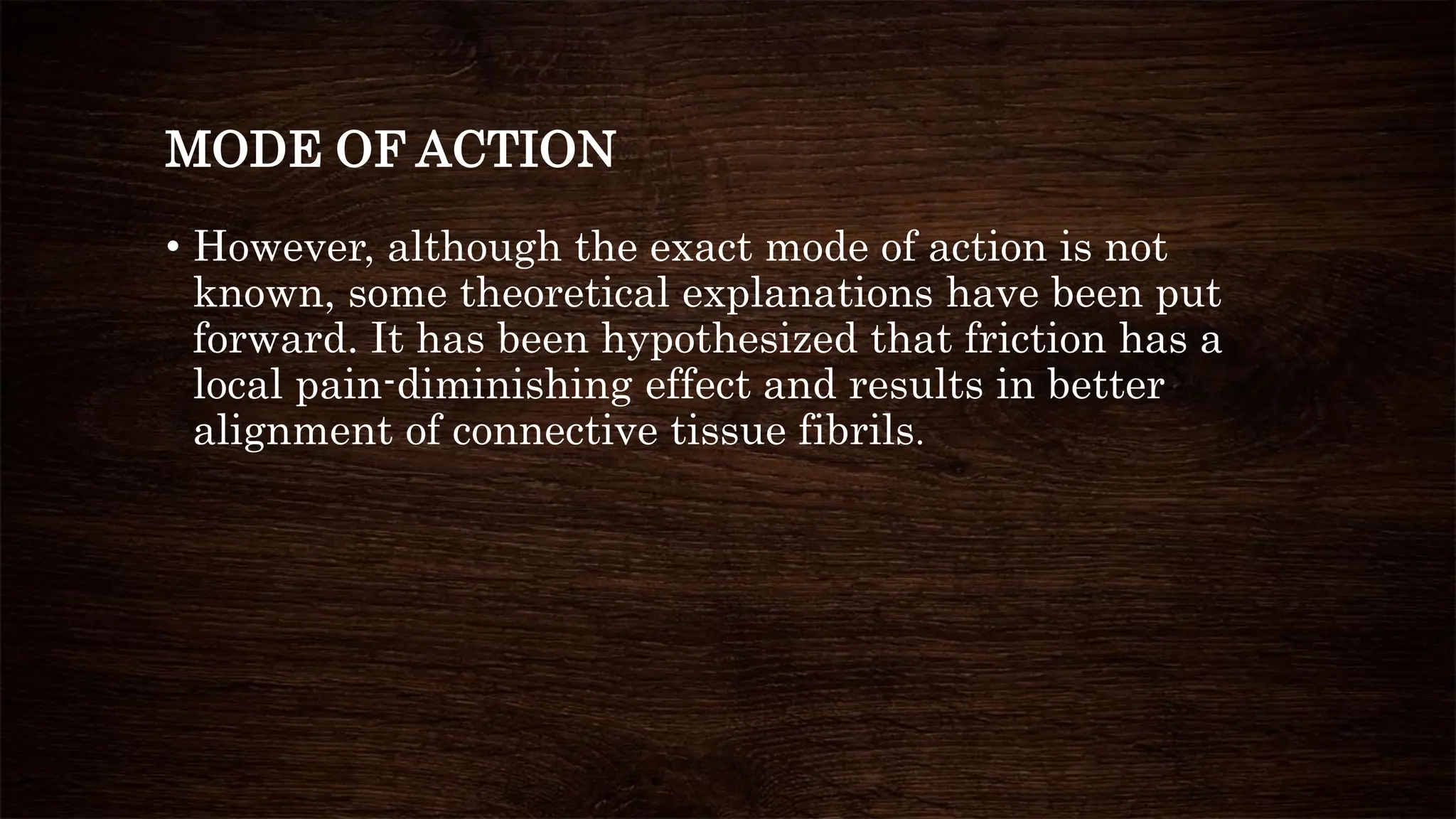 Cyriax - CYRIAX’S FRICTION MASSAGE by Dr. Mumux | PPTX